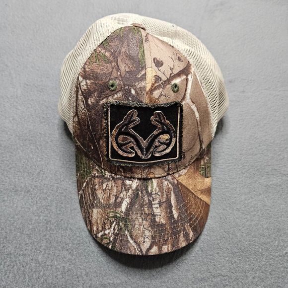 Realtree | Accessories | Real Tree Hat Camo Mesh Snapback Hat ...